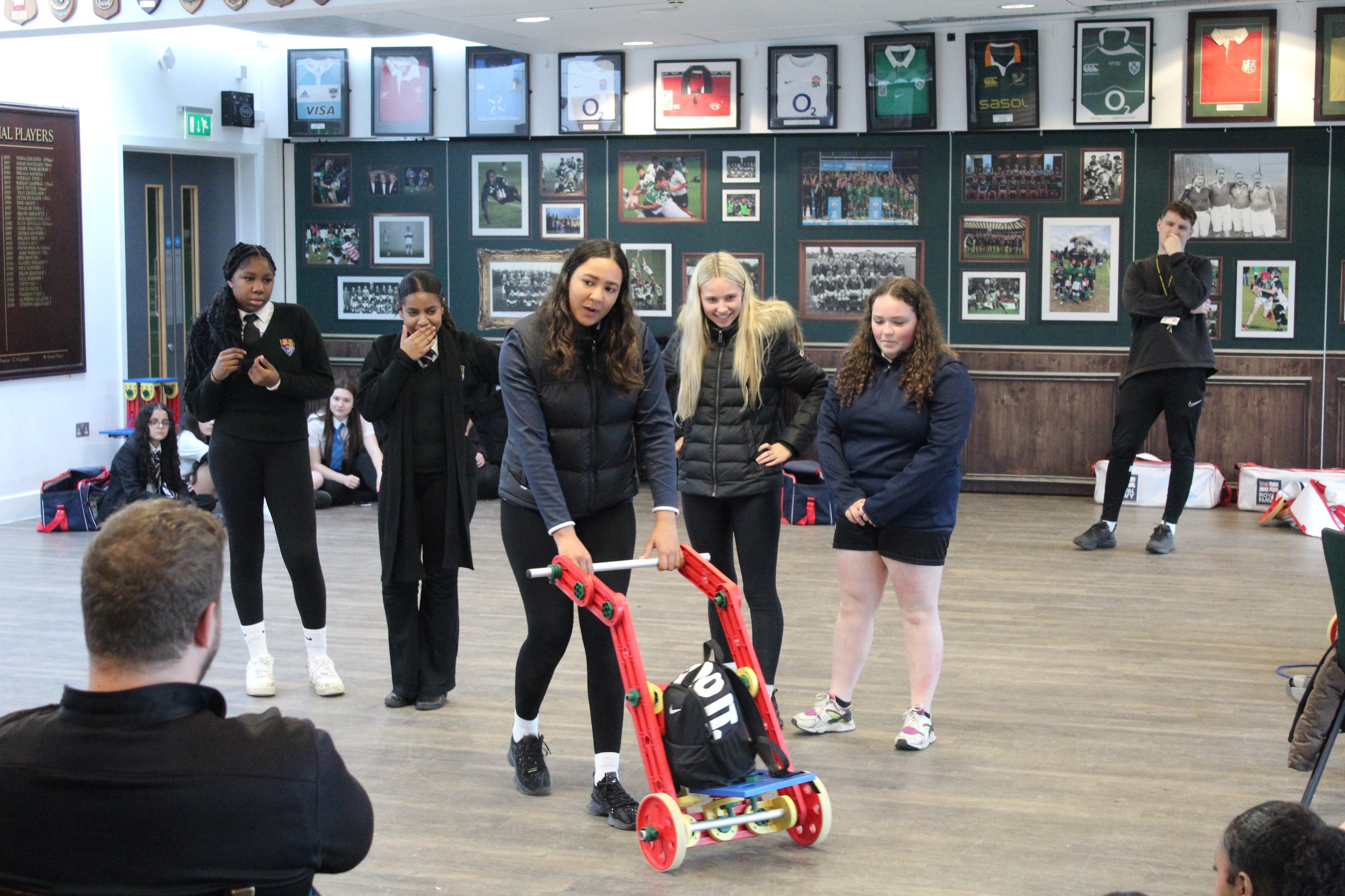 The Foundation welcome the Royal Navy to Hazelwood