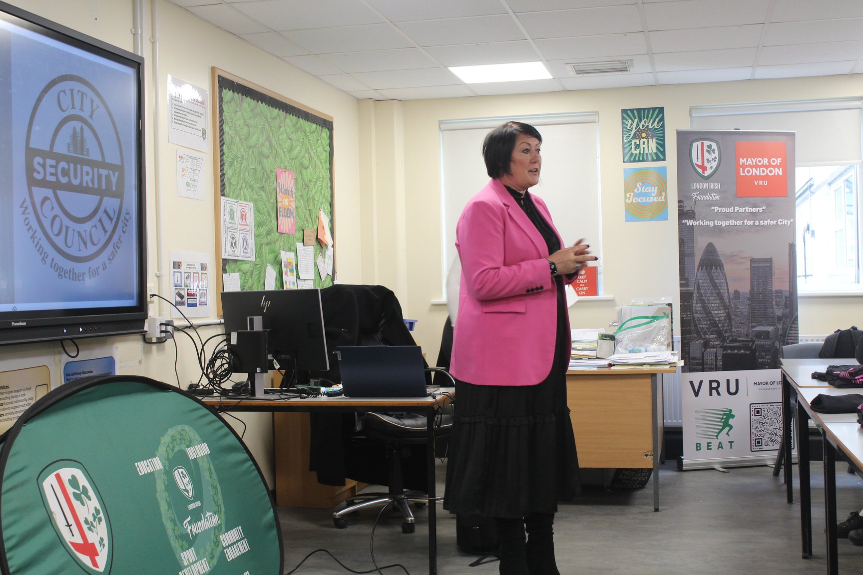 The Foundation Hosts City Security Council At The VRU Session