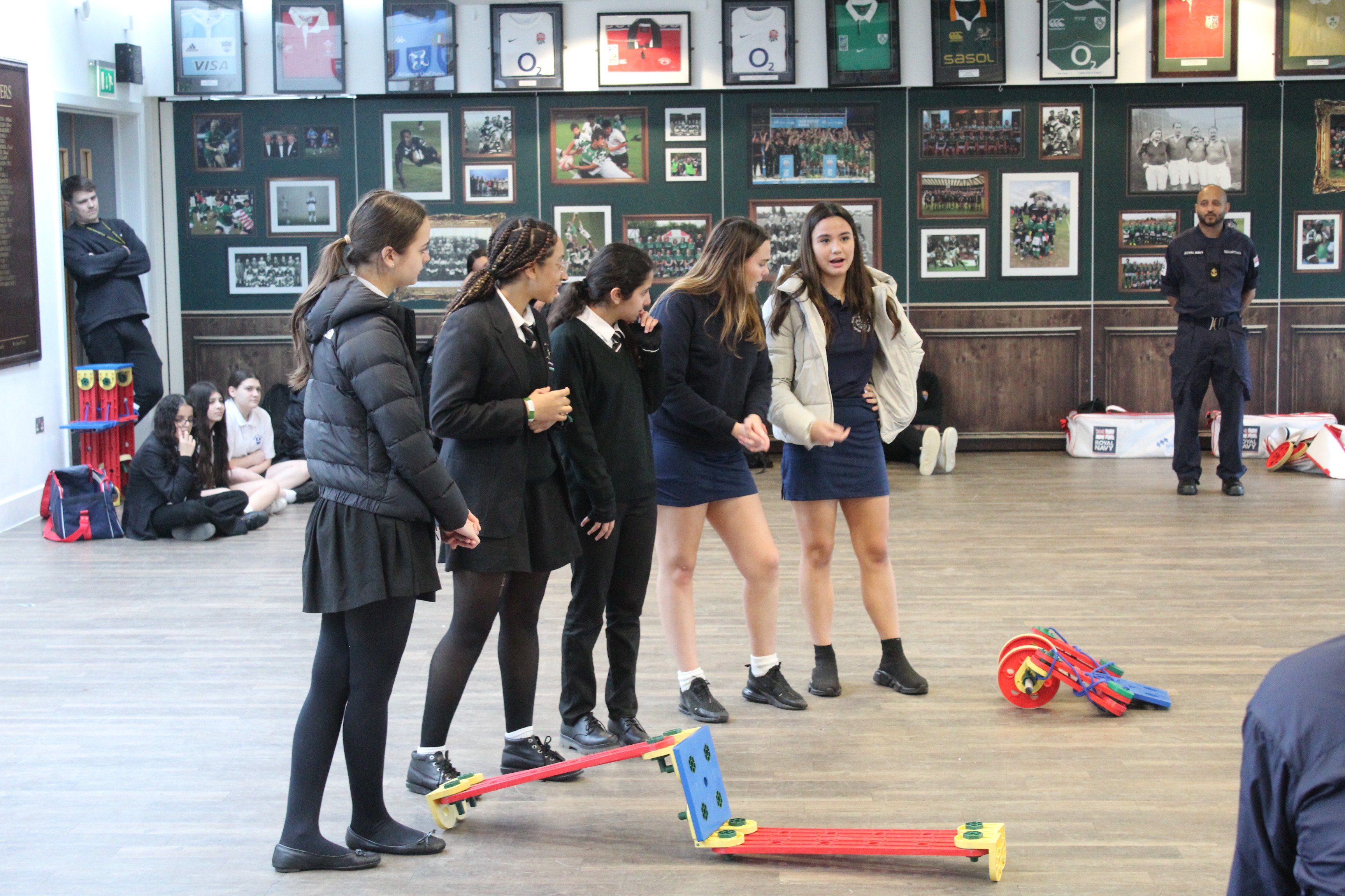 The Foundation welcome the Royal Navy to Hazelwood