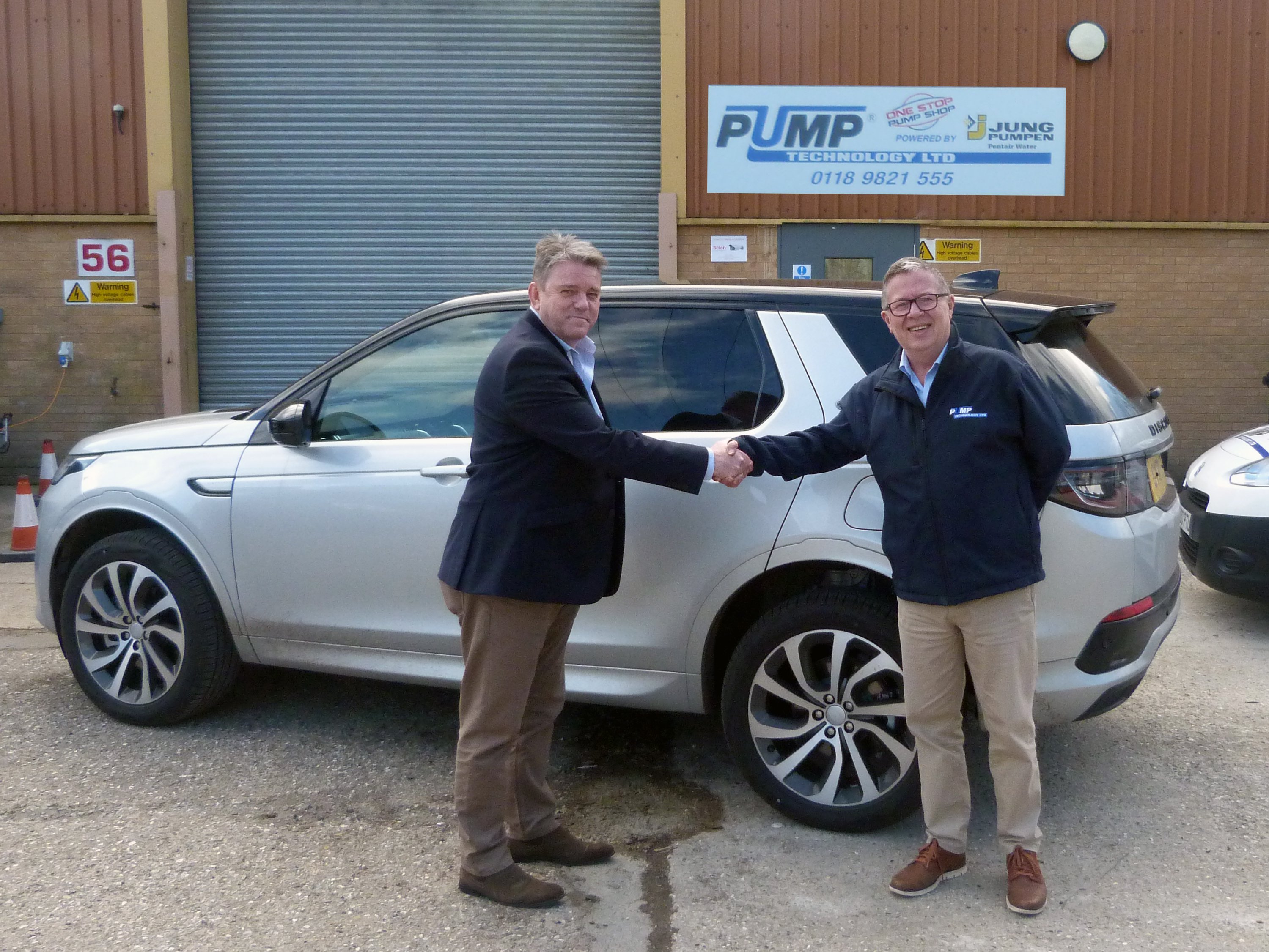PUMP TECHNOLOGY LTD. DONATE CAR TO LONDON IRISH FOUNDATION