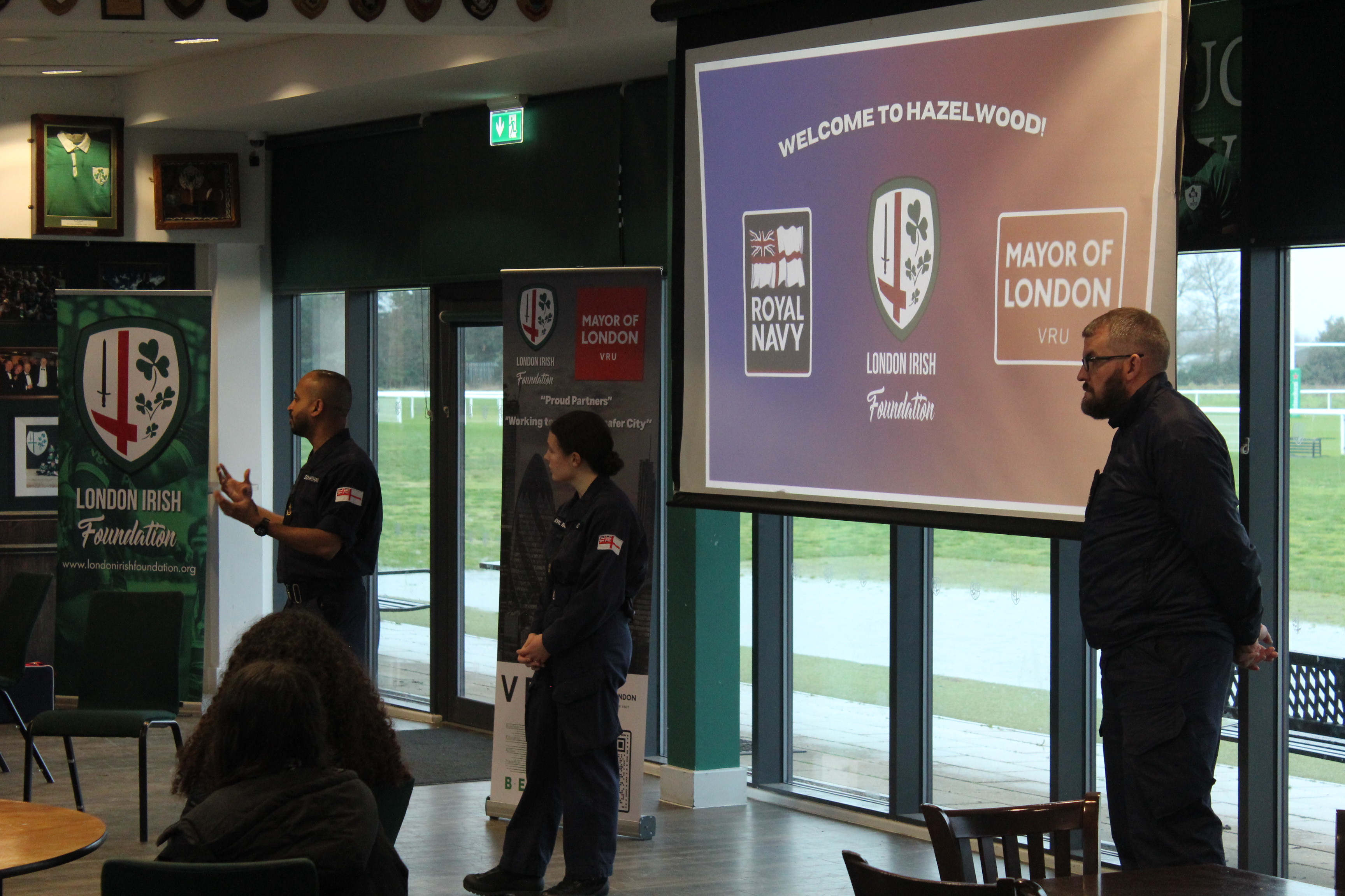 The Foundation welcome the Royal Navy to Hazelwood